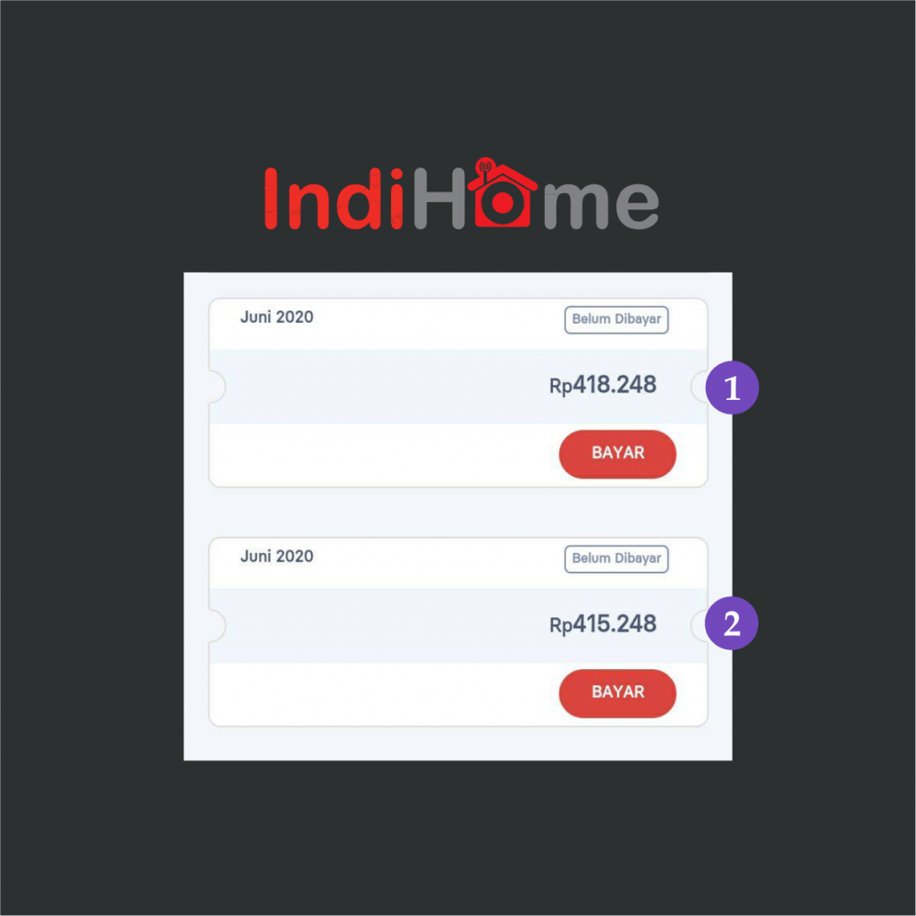 Tagihan Indihome Muncul Double