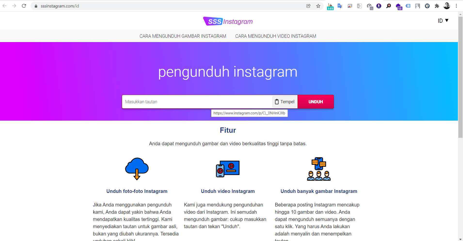 SSS Instagram Reels Downloader