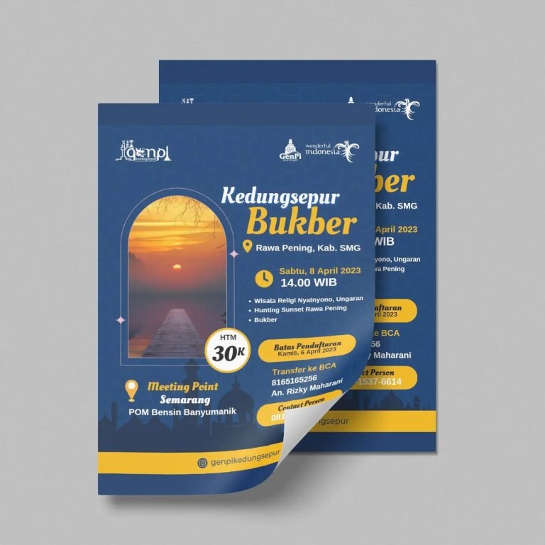 Desain Flyer Event Buka Bersama - Poster Acara/Event