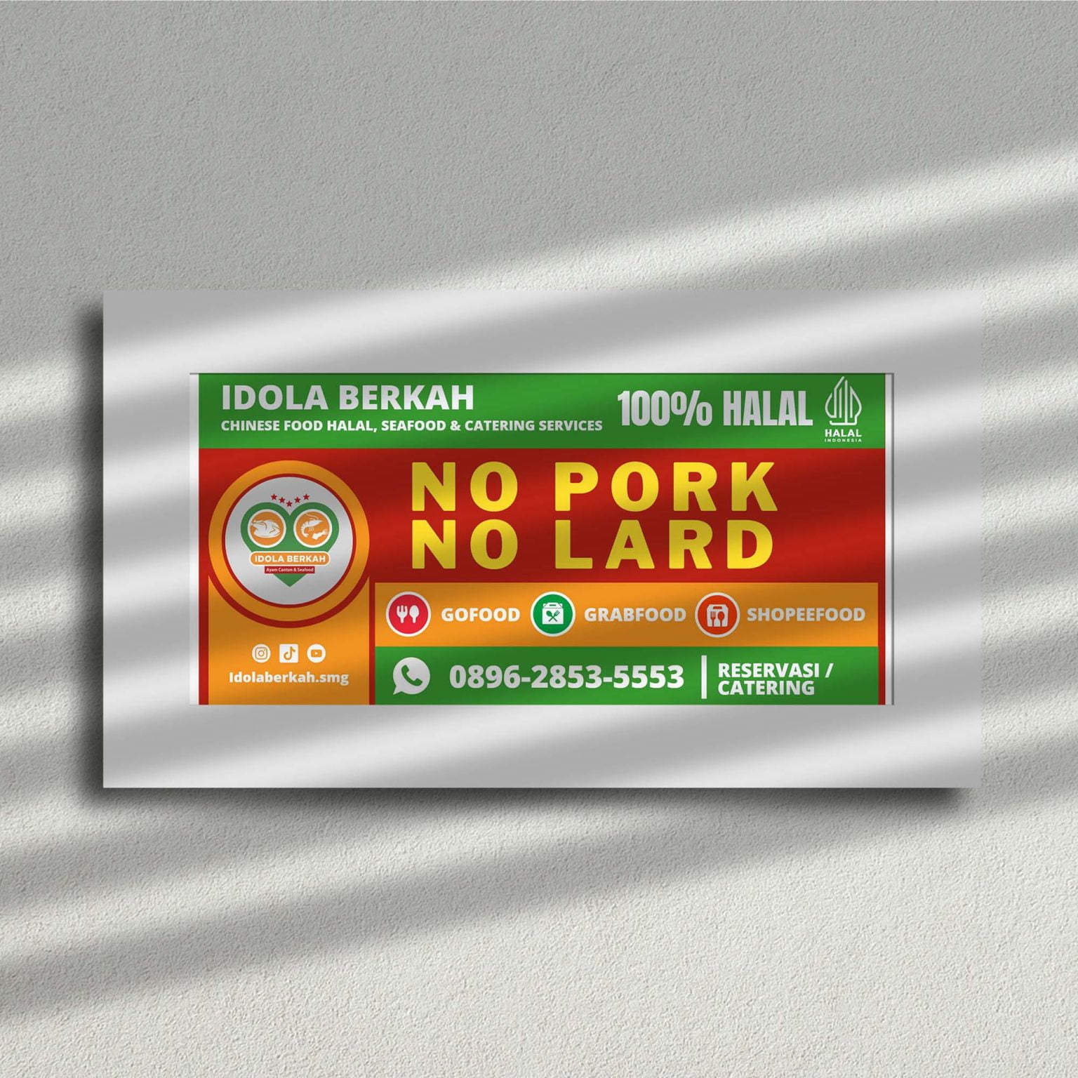 Desain Poster Restoran Chinese Food - Mulai dari 50K!